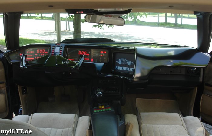 Fotogalerie: Interieur - myKITT.de - My Knight Rider K.I.T.T.-replica